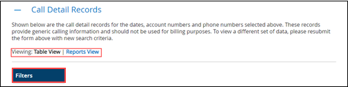 Viewing Call Detail Records in MyAccount | Cox Business