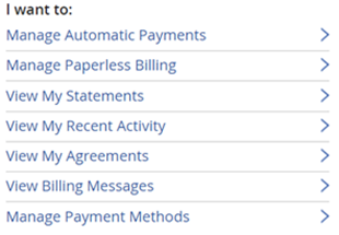 Accessing Your Bill Online