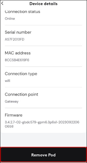 Swapping a Panoramic Wifi Gateway with Pods