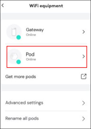 Swapping a Panoramic Wifi Gateway with Pods